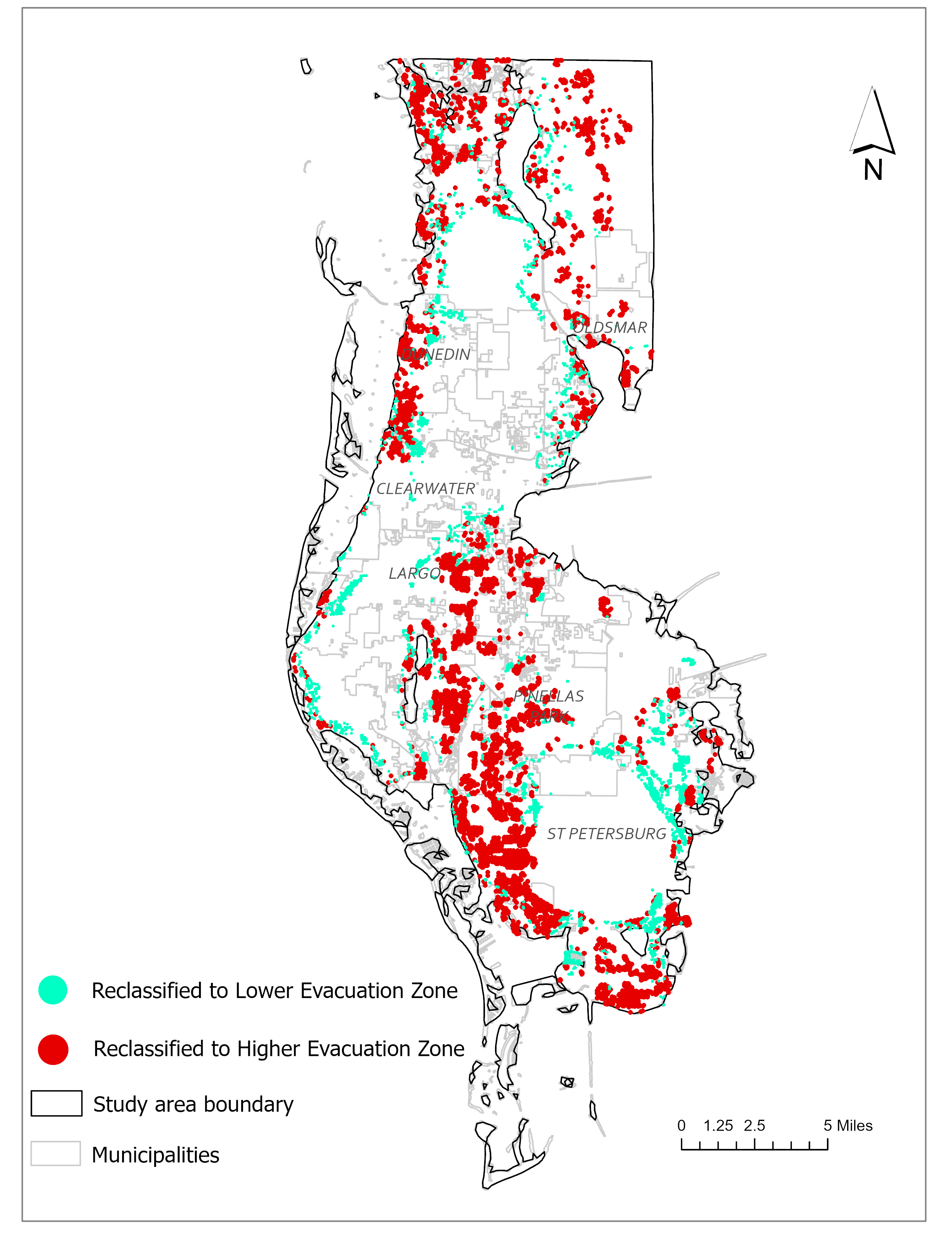 studying the impact of hurricane evacuation zone changes